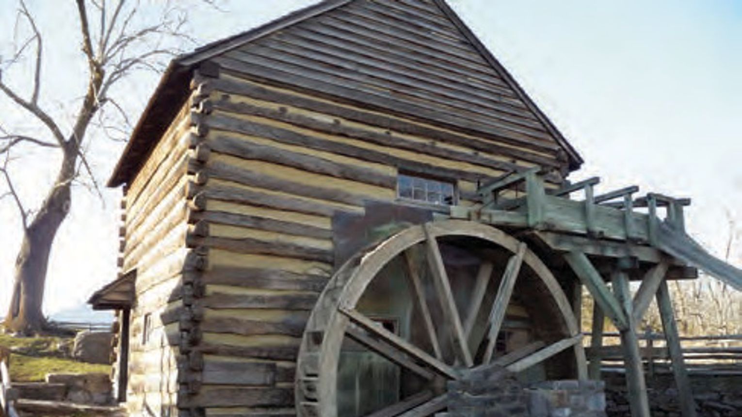 Visit the Cyrus McCormick Farm and see the workshop, mill and replica ...